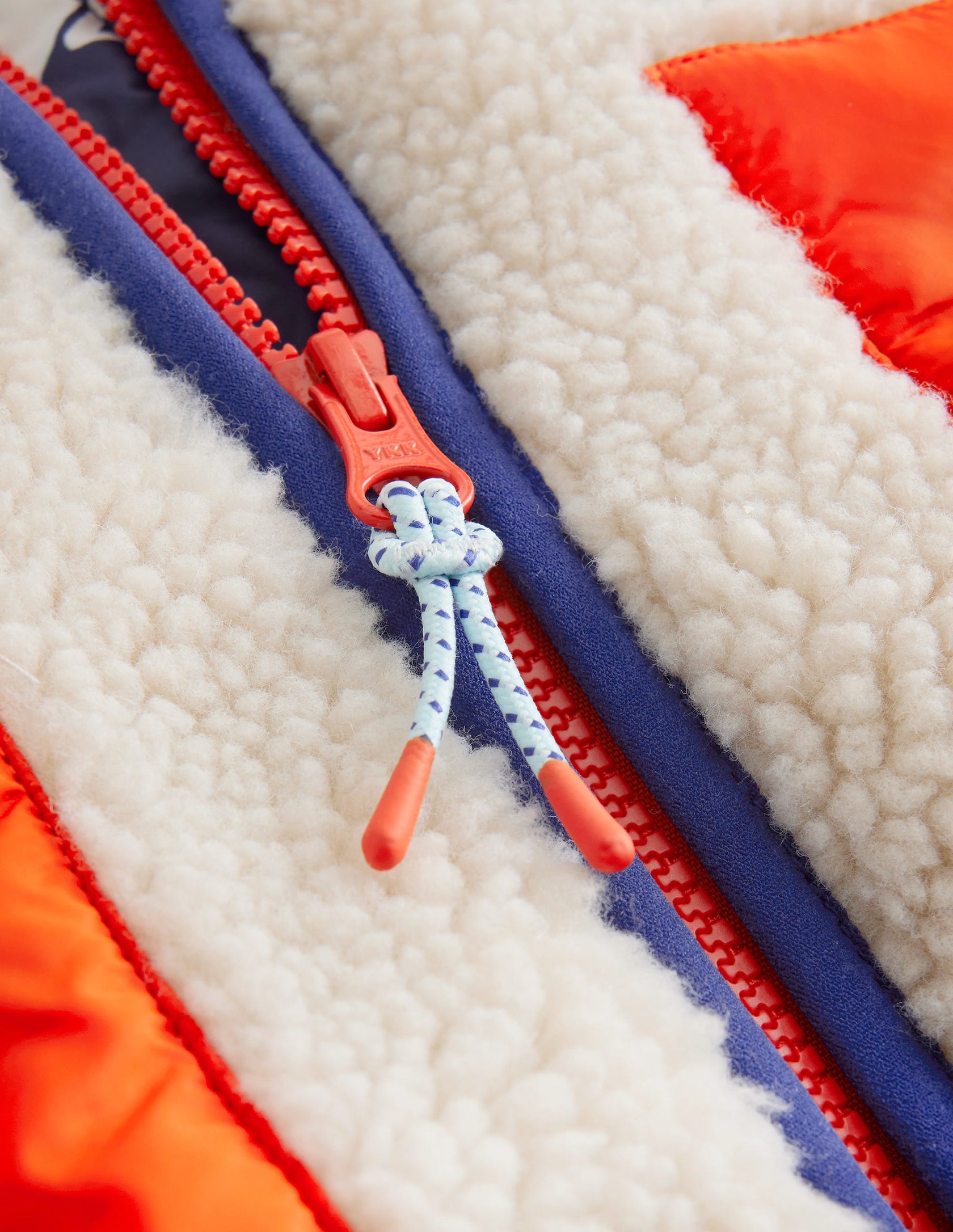 Borg Mix Jacket-College Navy Dino/ Borg | Boden USA