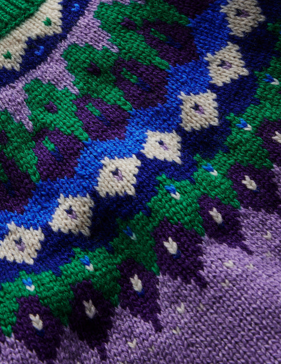 Eleanor Fair Isle Jumper-Aster Purple | Boden USA