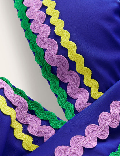 Rik Rak Bikini Top-Surf the Web Blue | Boden USA