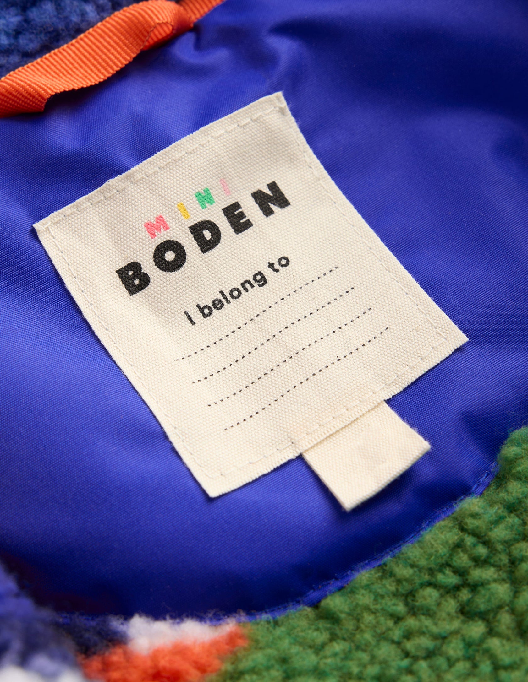 Borg Lined Anorak-Blue | Boden USA