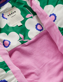 Janie Borg Mix Jacket-Rich Emerald Green Giant Daisy | Boden USA