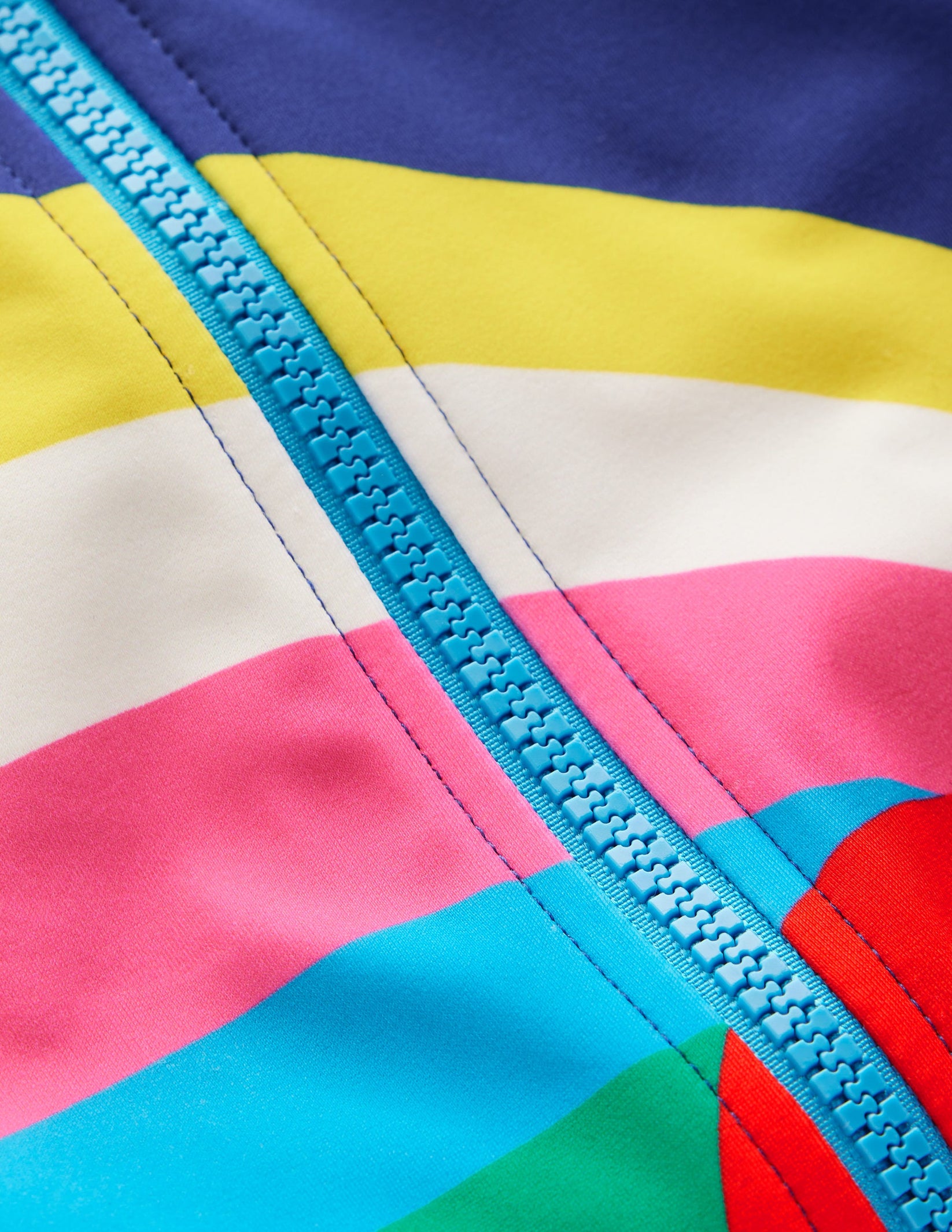 Long-sleeved Swimsuit-Rainbow Heart | Boden USA