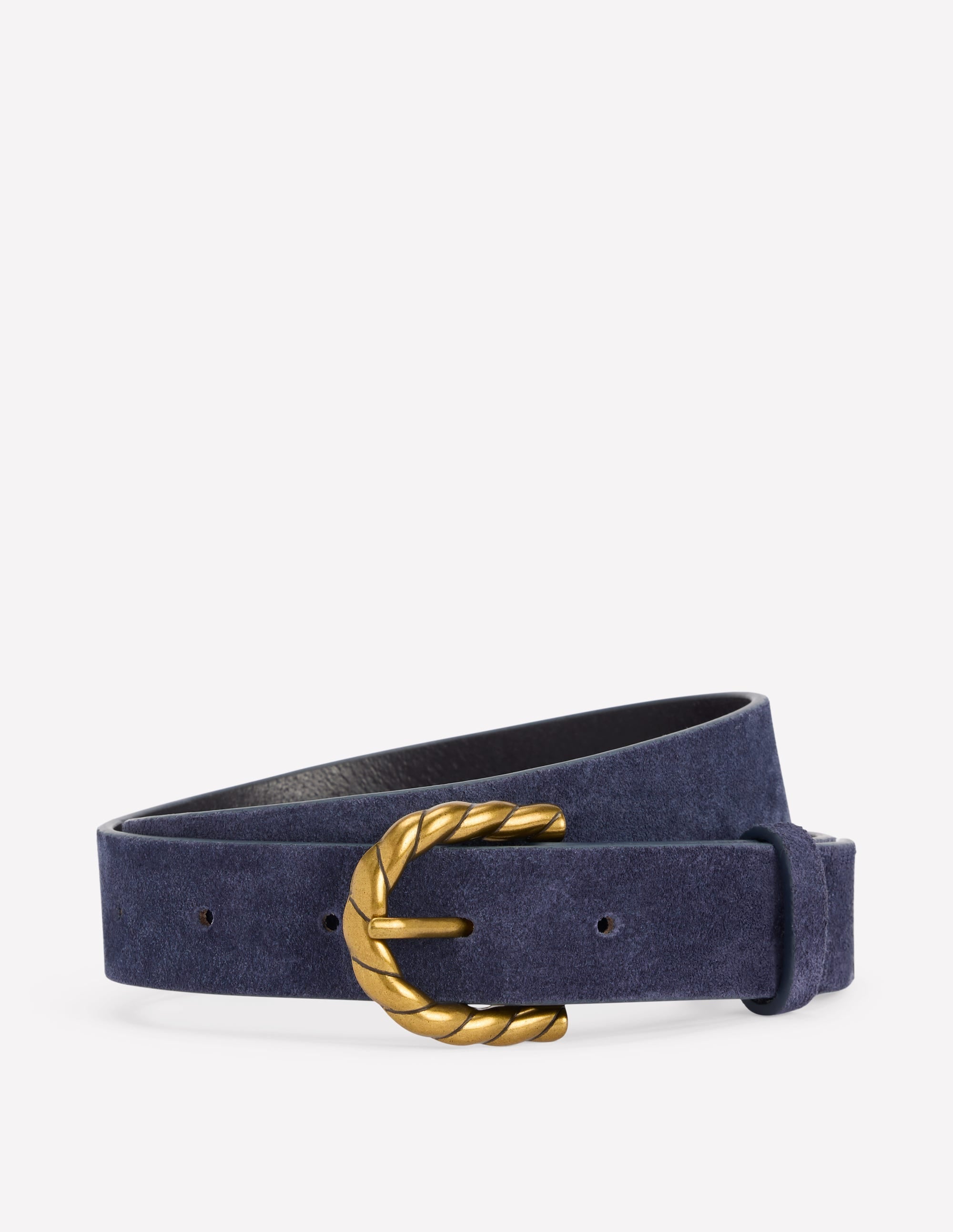 Twist Buckle Belt-Navy | Boden USA