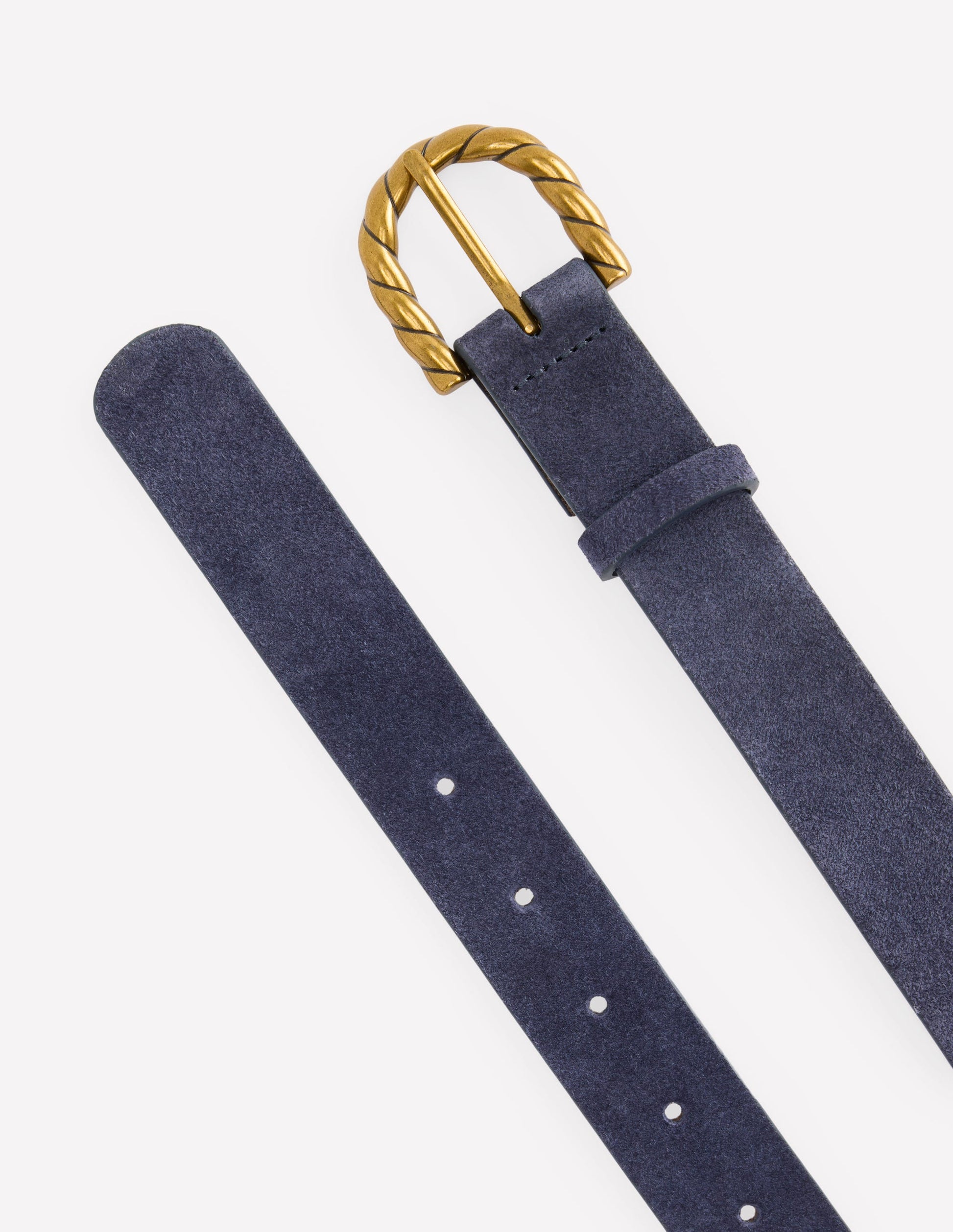 Twist Buckle Belt-Navy | Boden USA