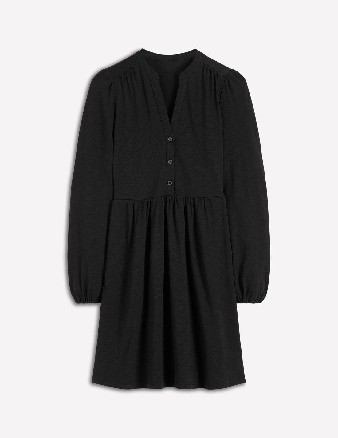 Amy Short Jersey Dress-Black | Boden USA