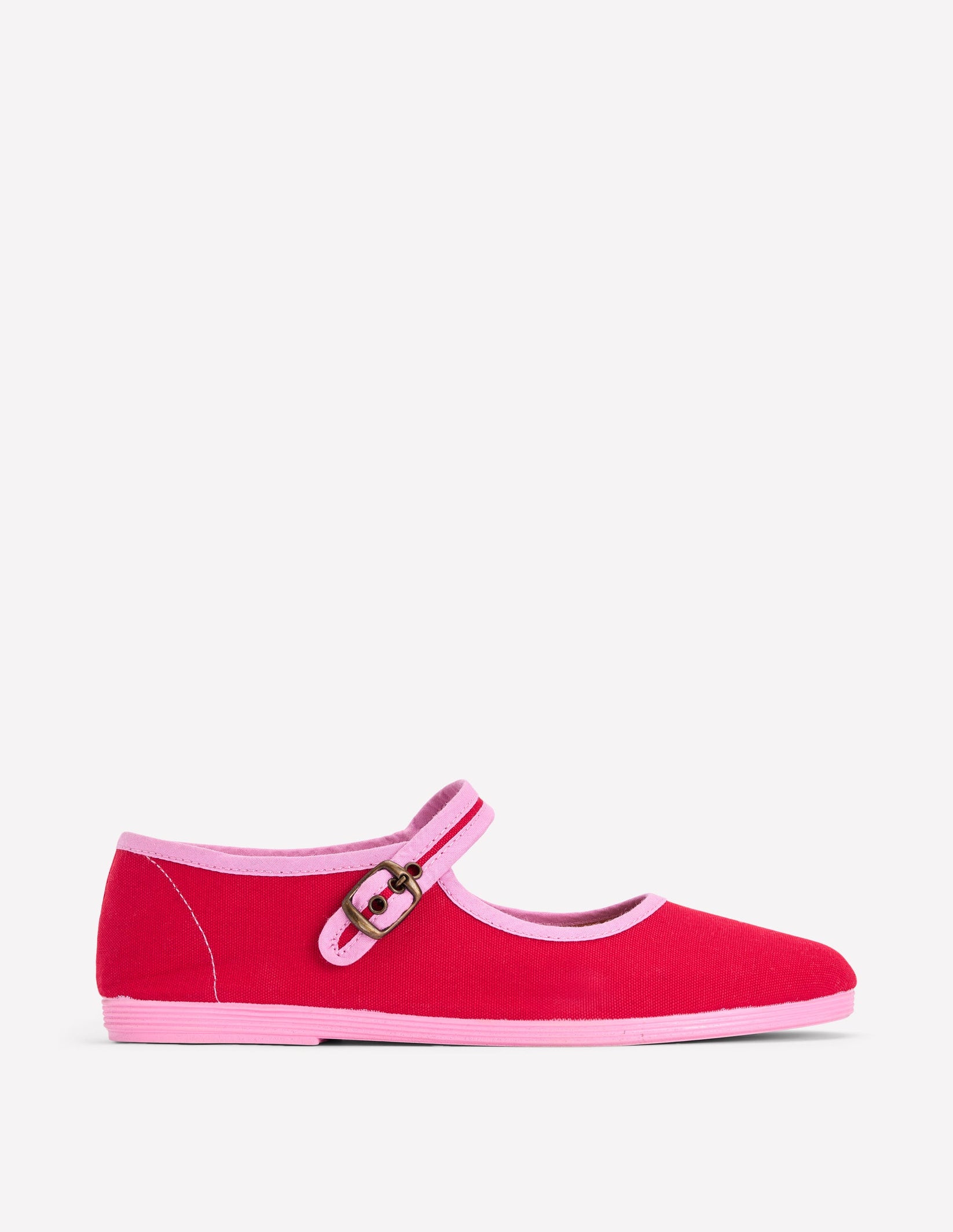 Flexi Mary Jane-Post Box Red/ Soft Pink | Boden USA