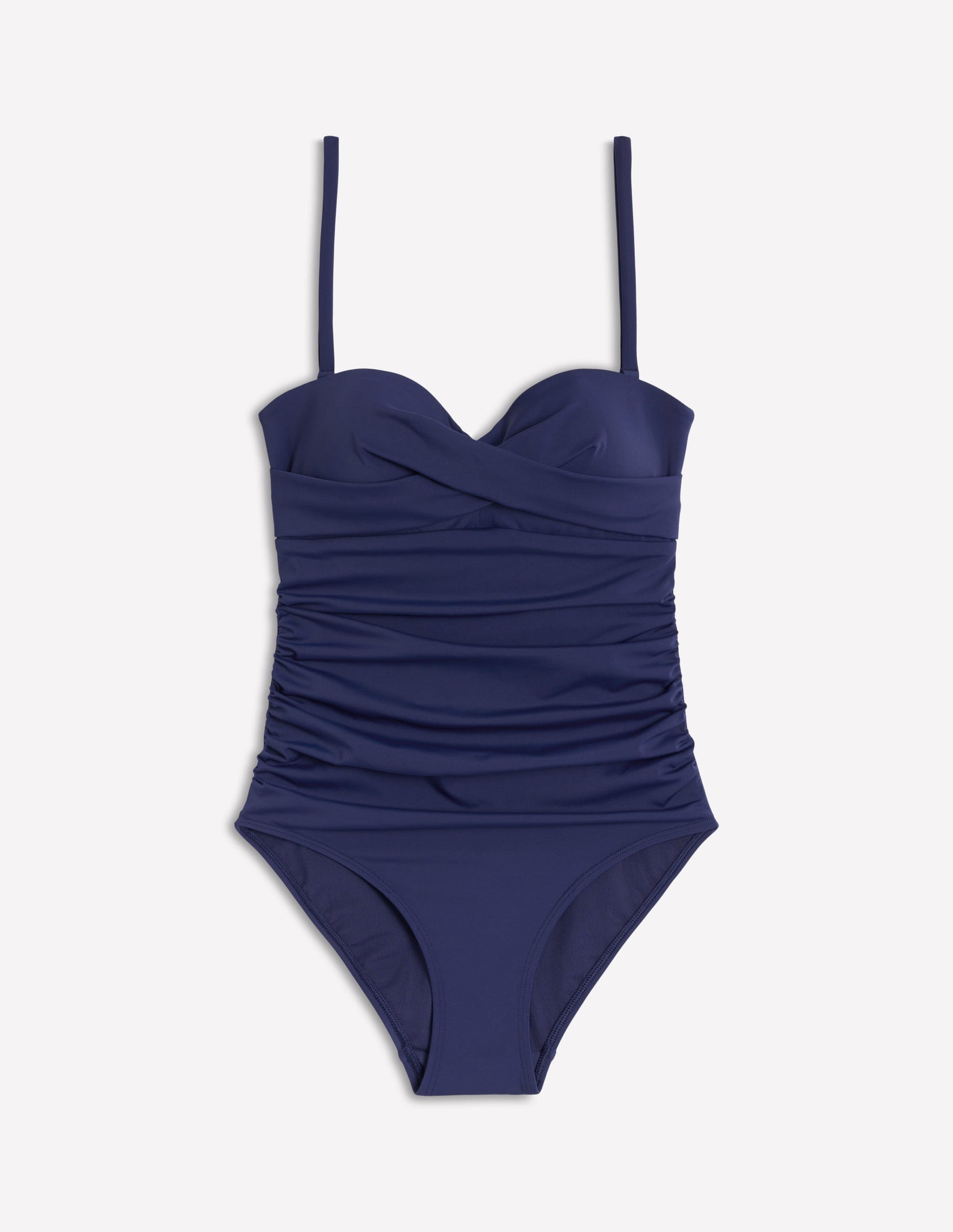 Andros Twist Front Swimsuit-Navy | Boden USA