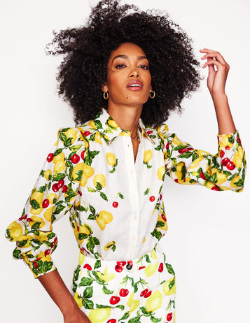 Women's Lemon Print Clothing & Accessories | Zesty dresses, clothing ...