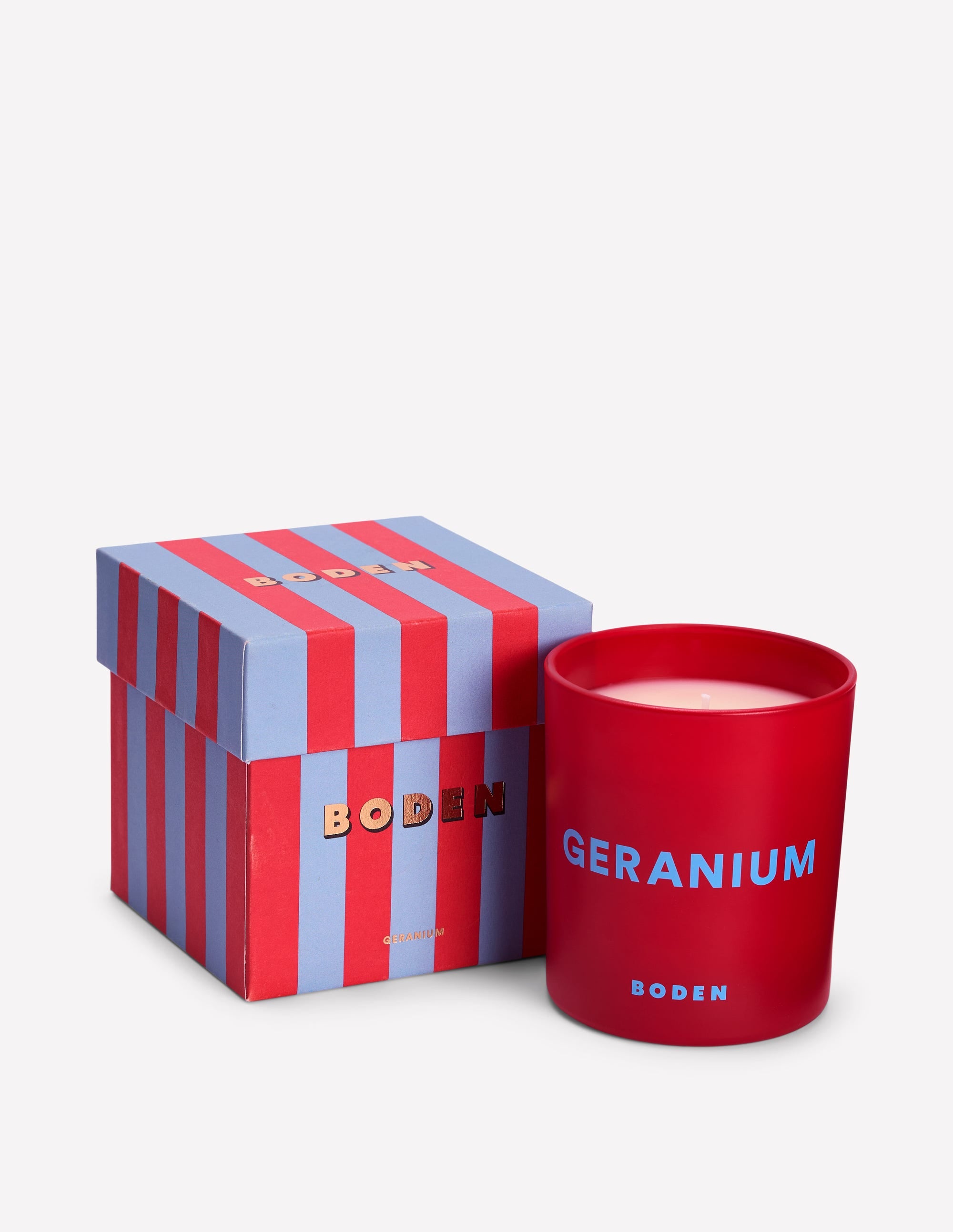 Single Candle-Geranium | Boden USA