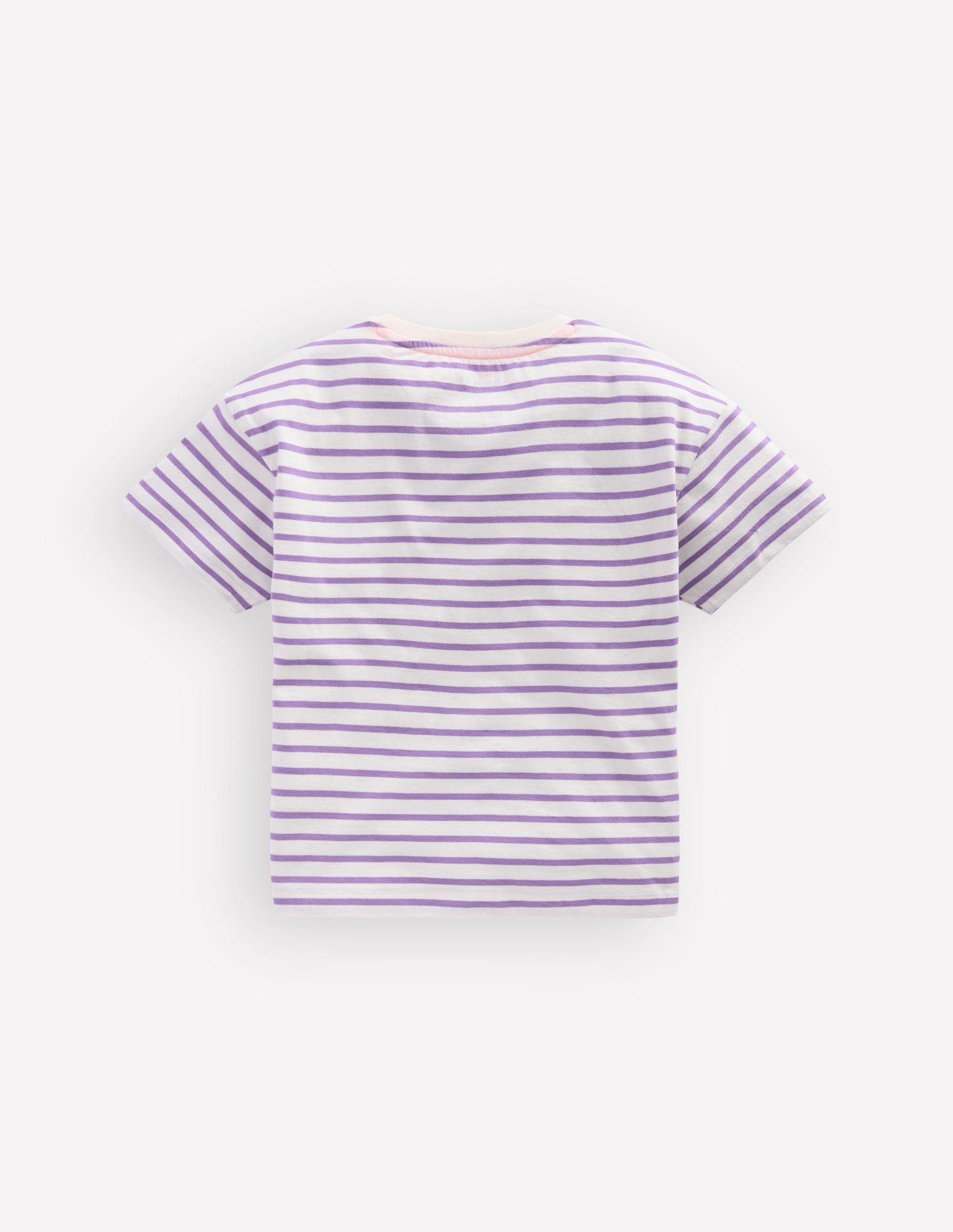 Relaxed Applique T-shirt-Aster Purple/ Ivory Shoes | Boden USA
