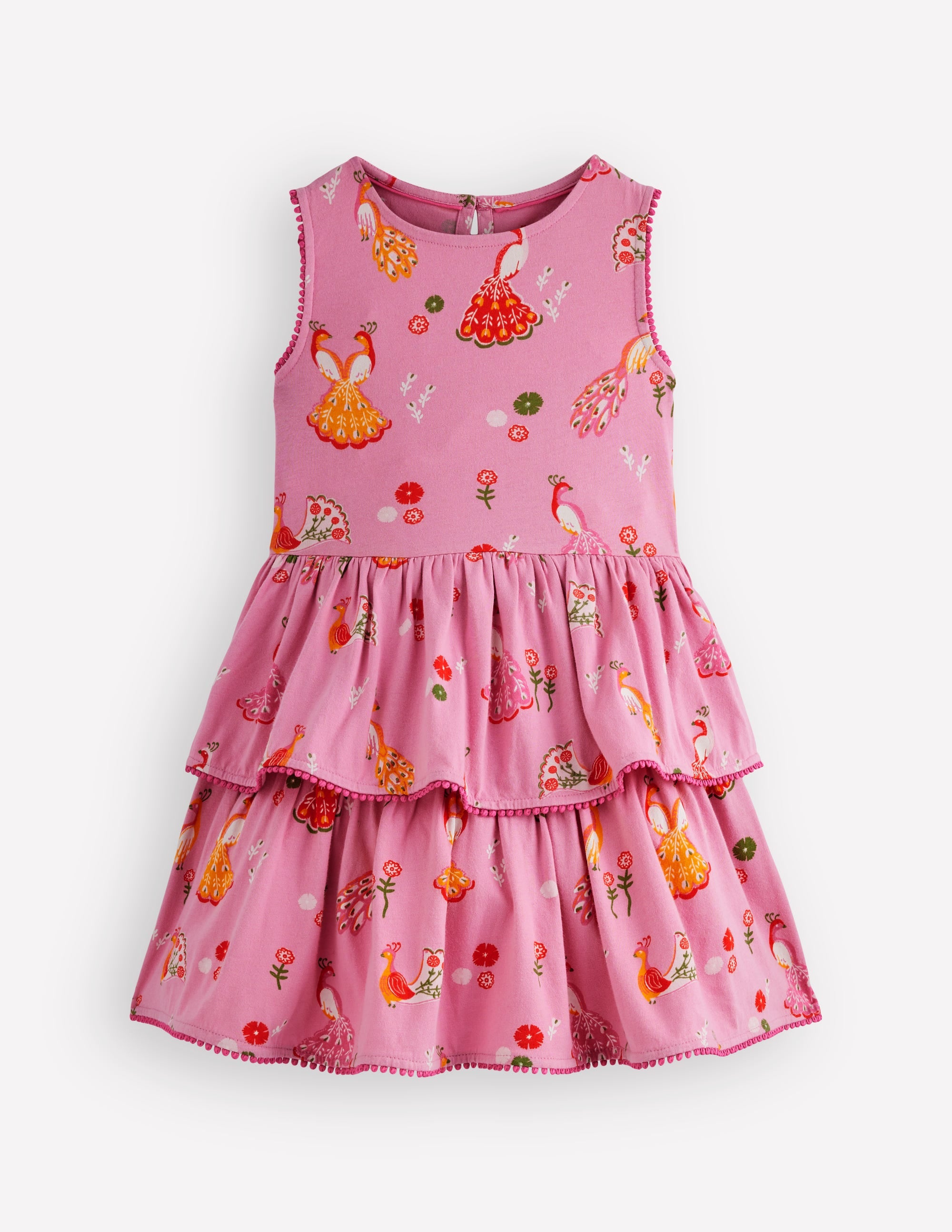 Tiered Jersey Sundress-Peacock | Boden USA
