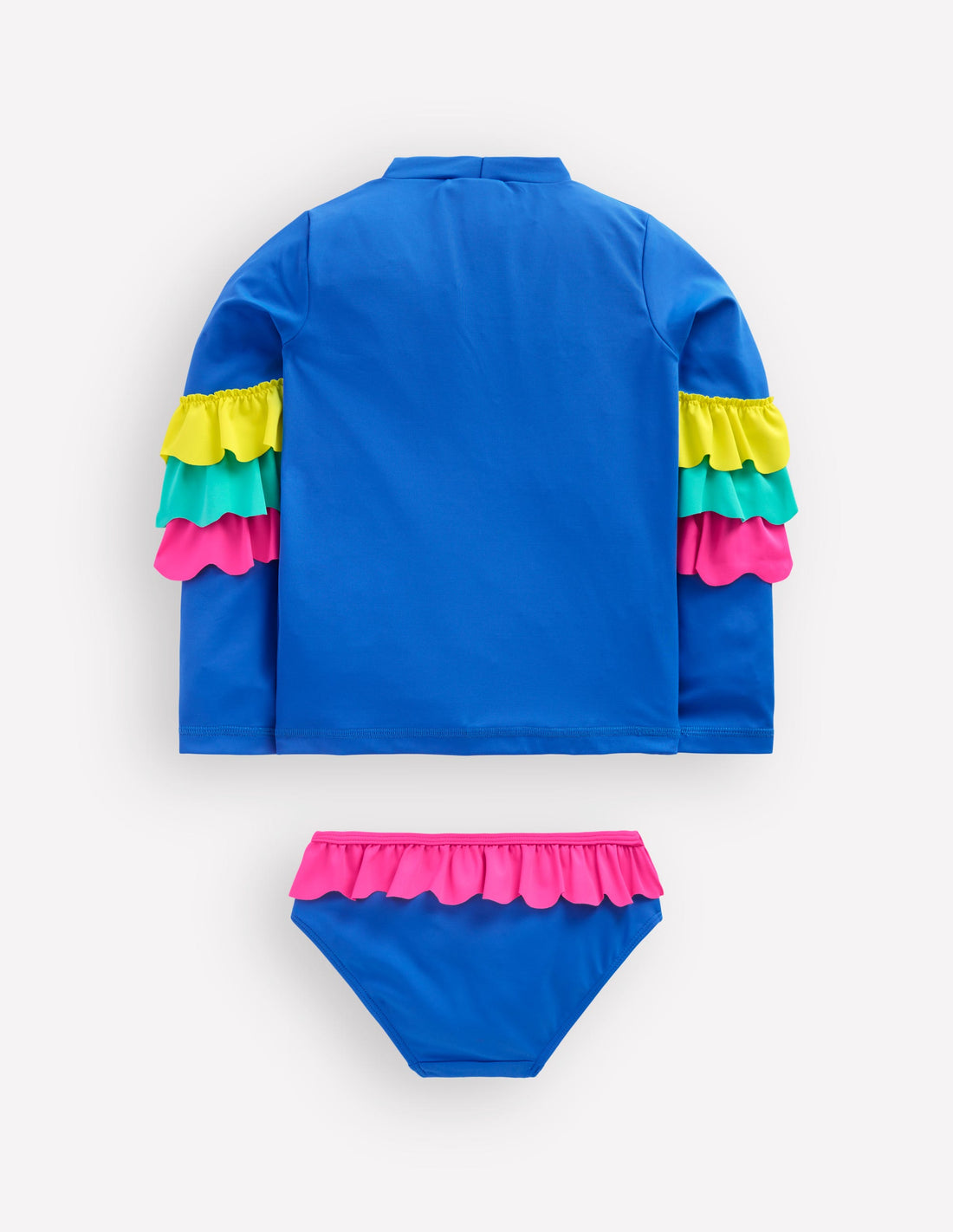 Appliqué Rash Vest Set - Azure Blue Parrot | Boden USA