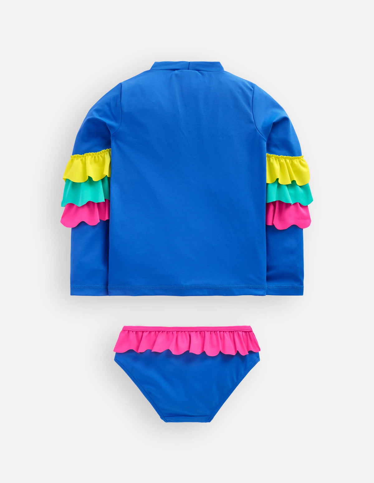 Appliqué Rash Vest Set - Azure Blue Parrot | Boden USA