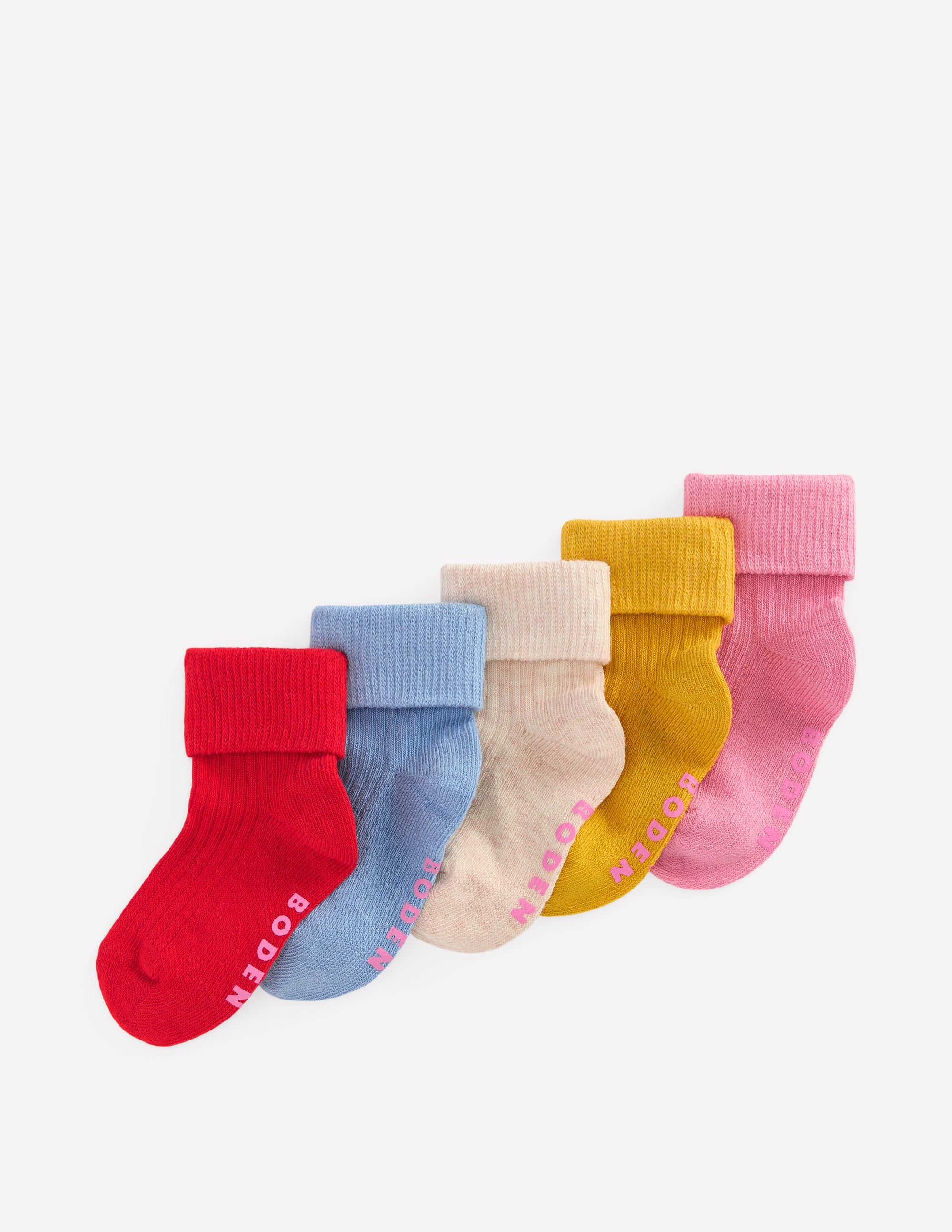 Baby 5-pack Socks-Multi | Boden USA