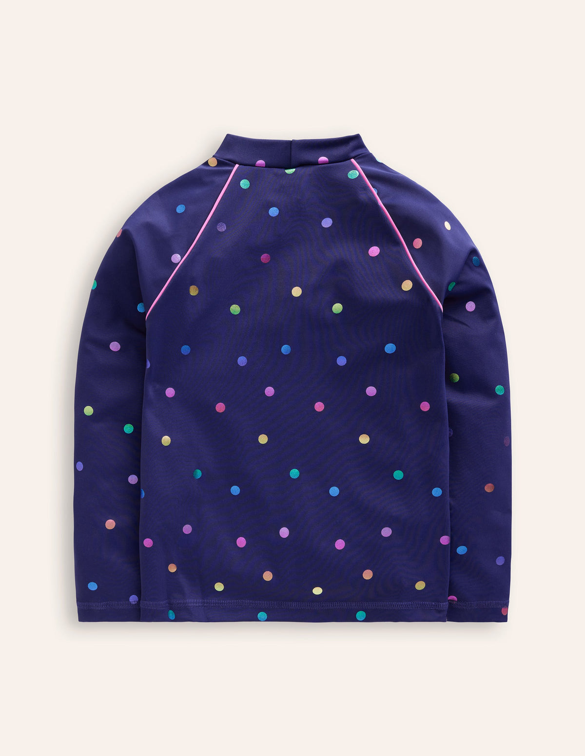 Sunsafe Patterned Rash Vest-Rainbow Foil Confetti Spot | Boden USA