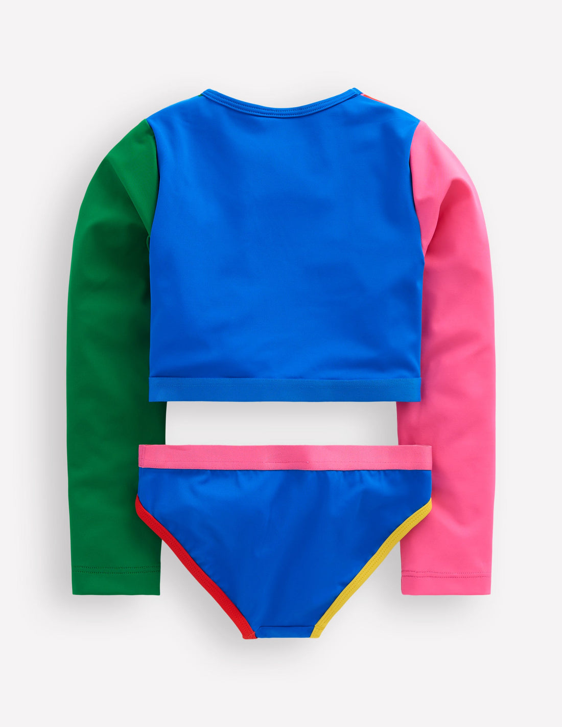 Cropped Rash Vest Set-Rainbow Sunray | Boden USA