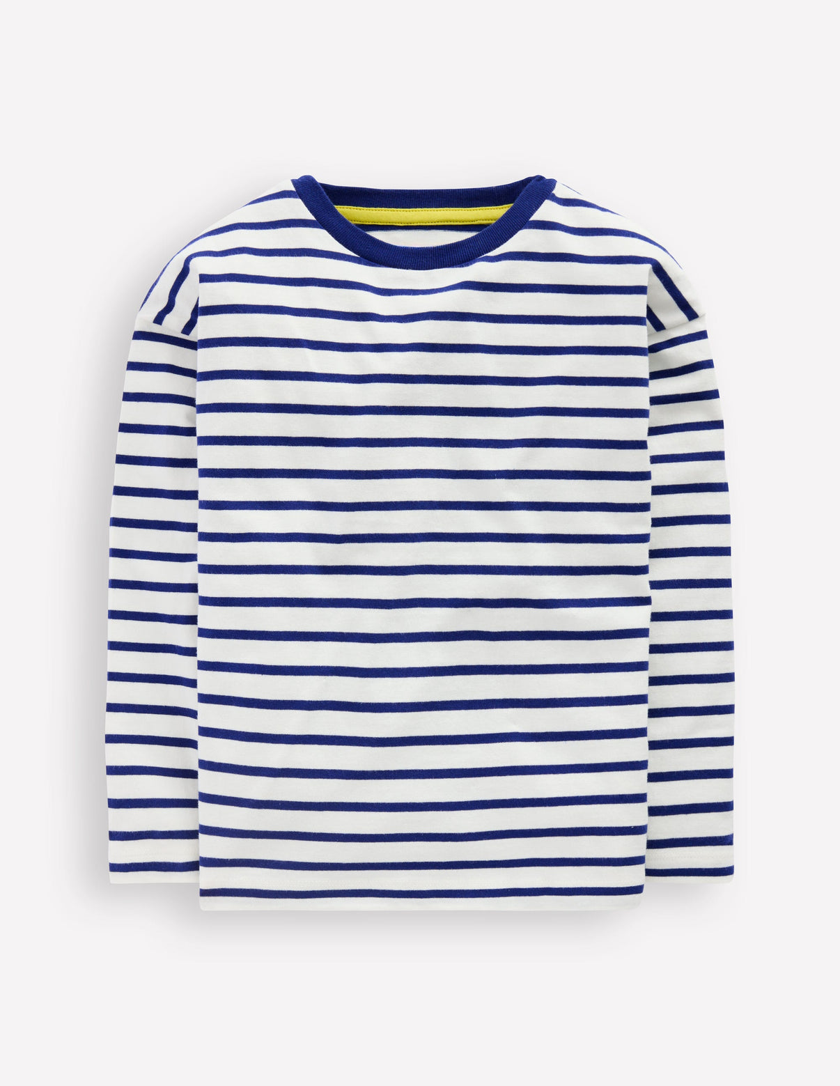 Relaxed Breton-Ivory/College Navy | Boden USA