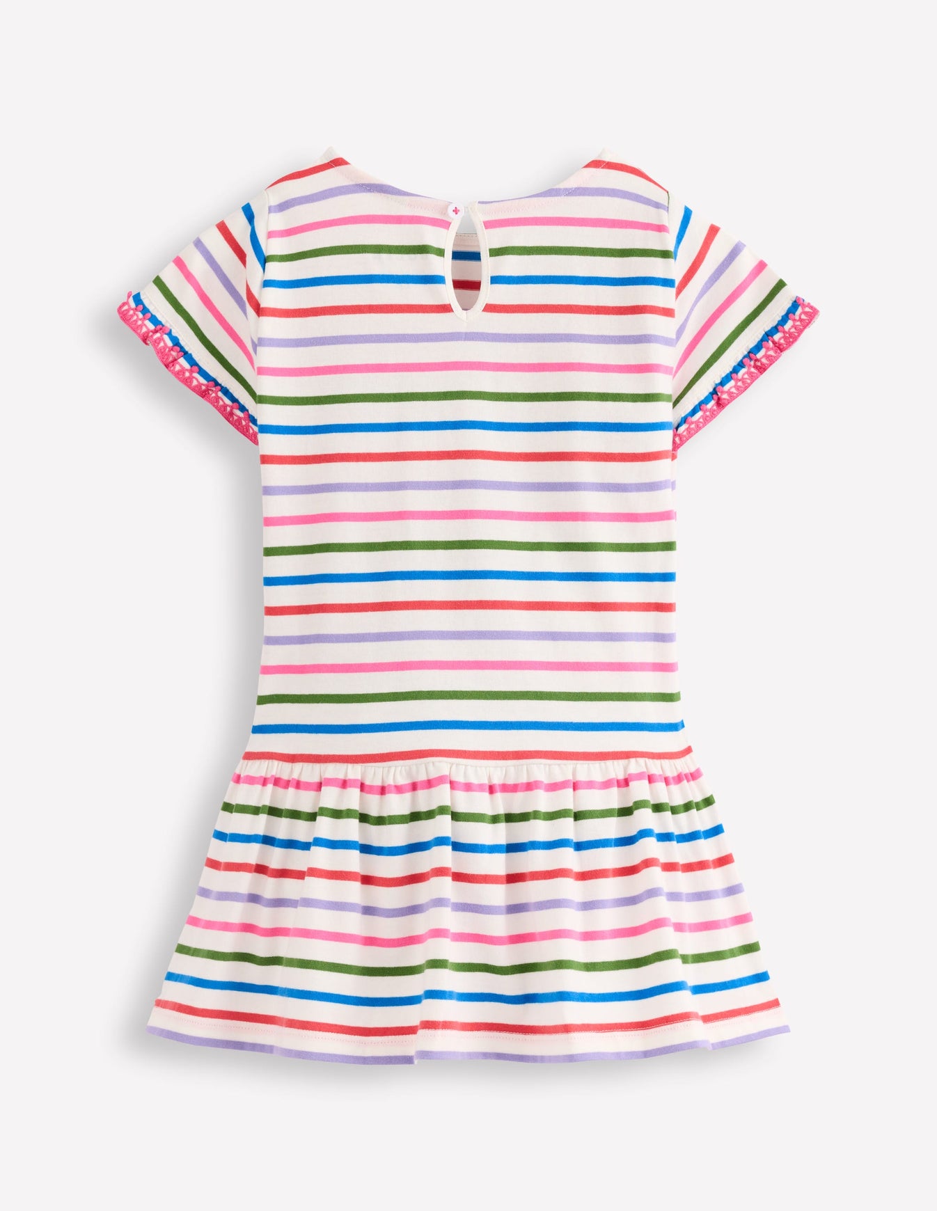 Dropped Sleeve Tunic-Multi Stripe | Boden USA
