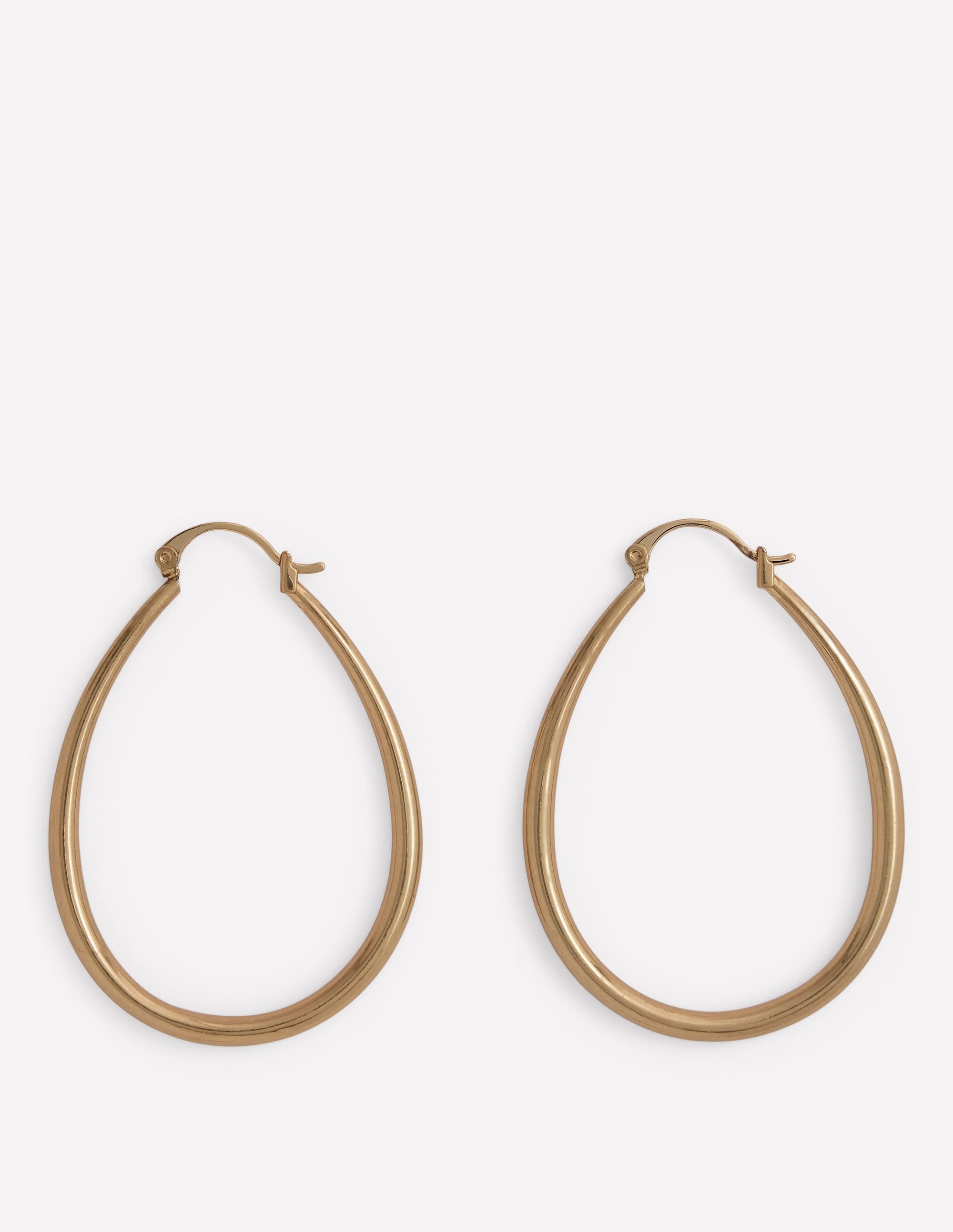 Large Metal Hoops-Gold Colour | Boden USA
