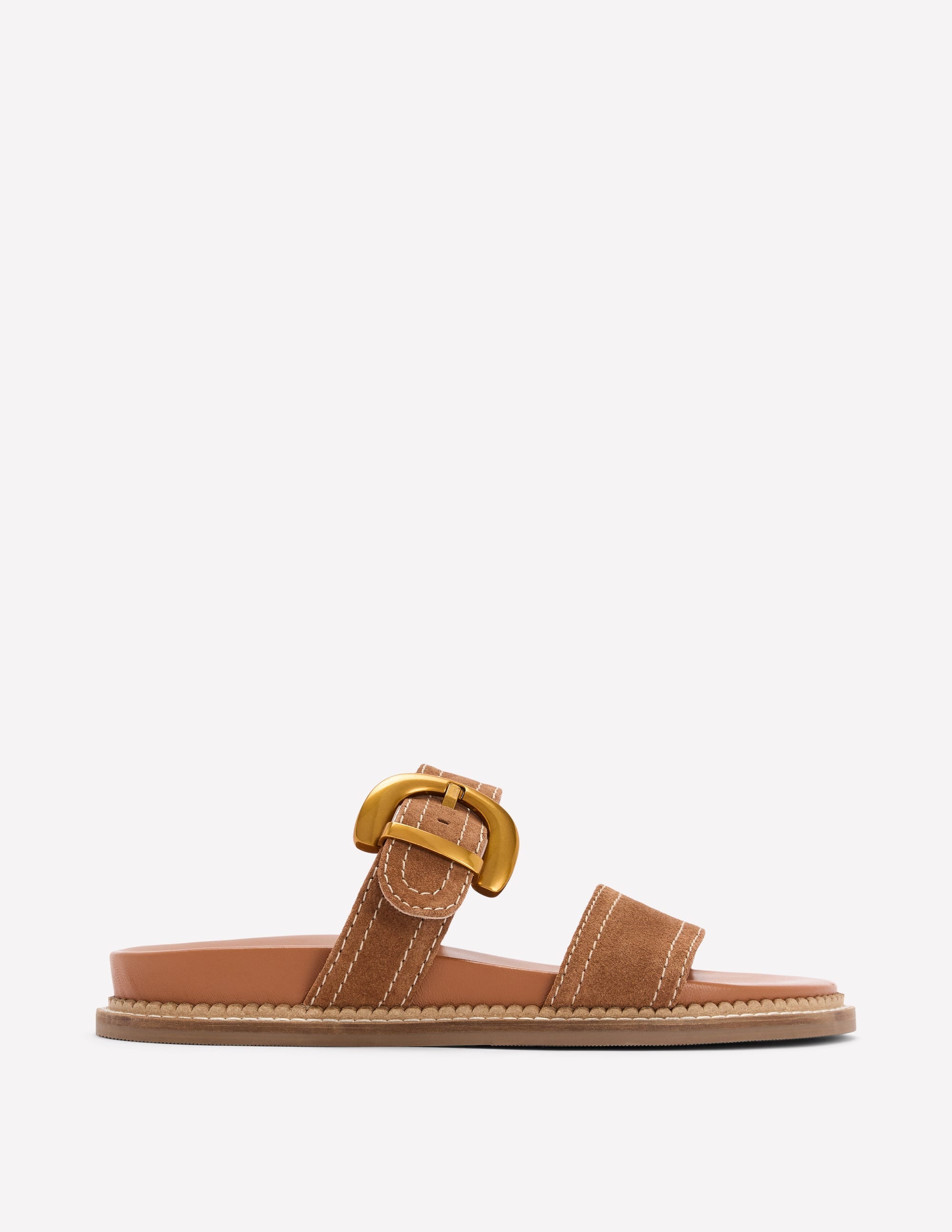 Caryl Double Strap Sandals - Tan | Boden USA
