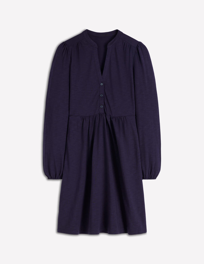 Amy Short Jersey Dress-Navy | Boden USA
