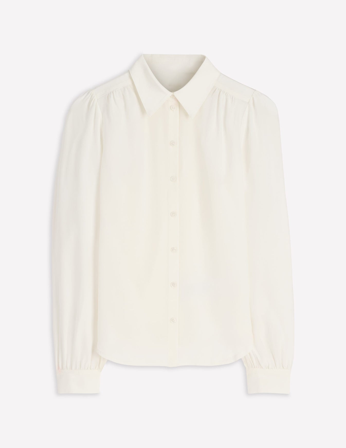 Sara Silk Shirt-Ivory | Boden USA