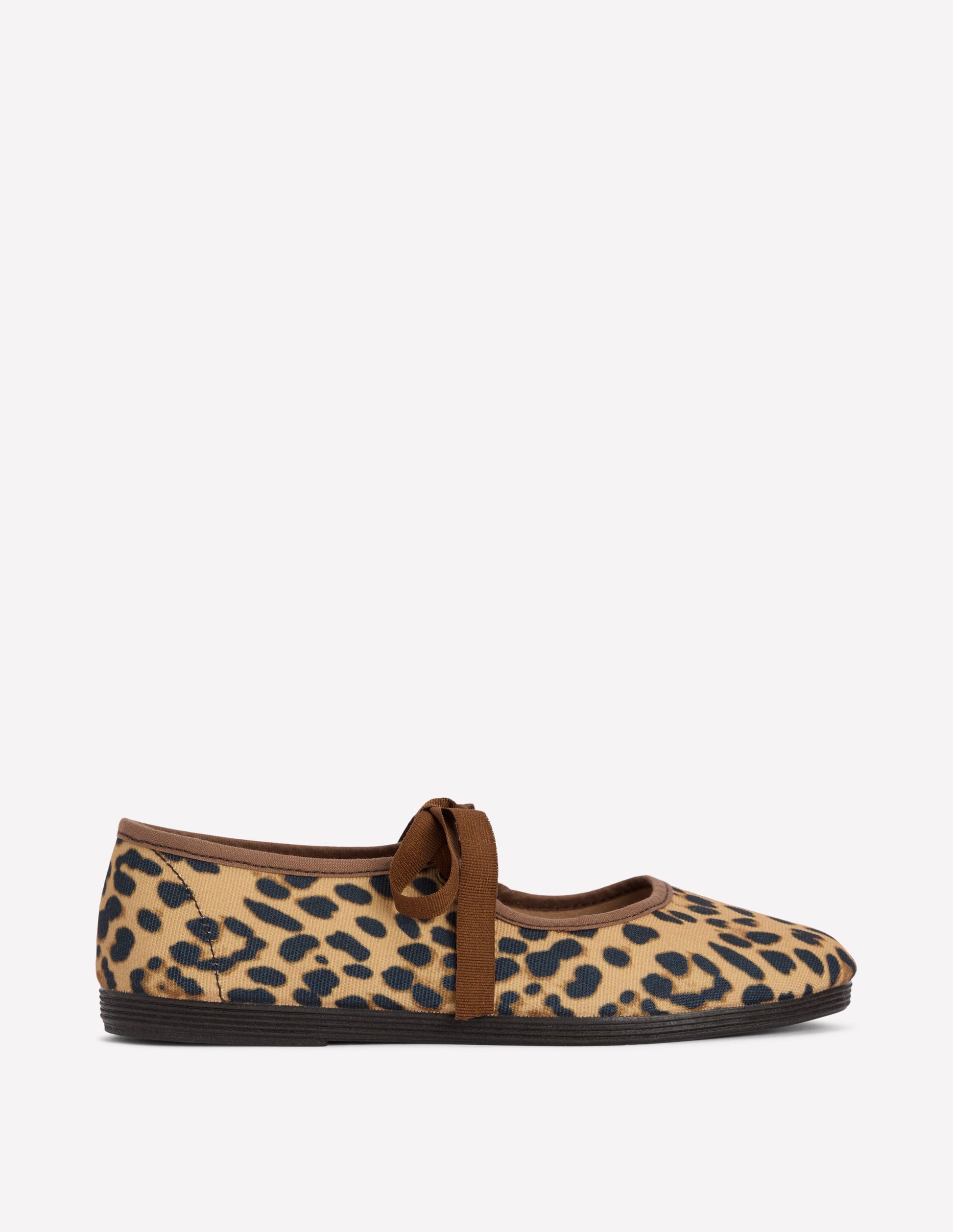 Flexi Tie Mary Janes - Leopard | Boden USA